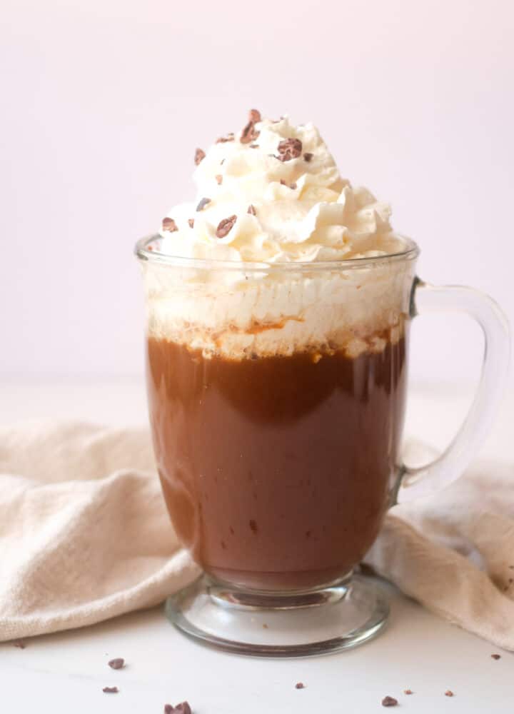 Mocha Latte | Hot and Iced - Keeping the Peas