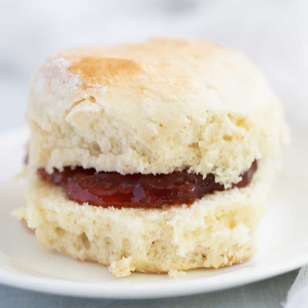 3 Ingredient Scones - Keeping the Peas
