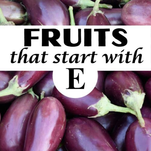 16 Fruits that Start with an E - Keeping the Peas