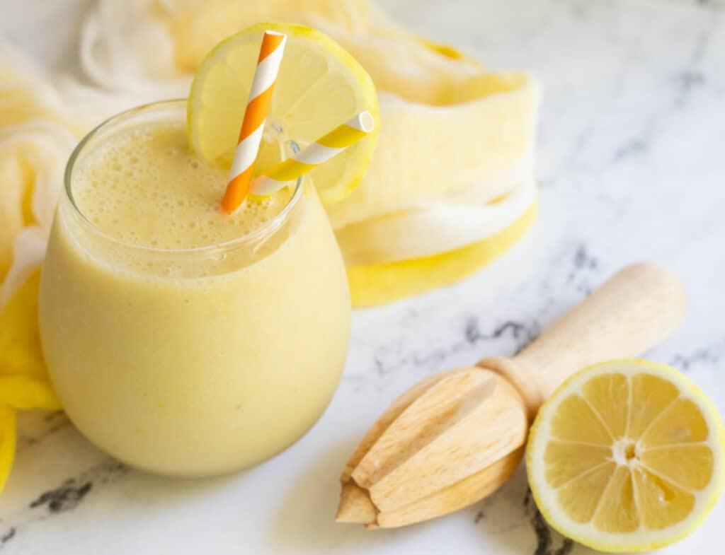 Lemon Smoothie - Keeping the Peas