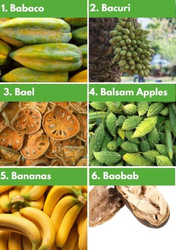 42 Fruits That Start With B - Keeping the Peas