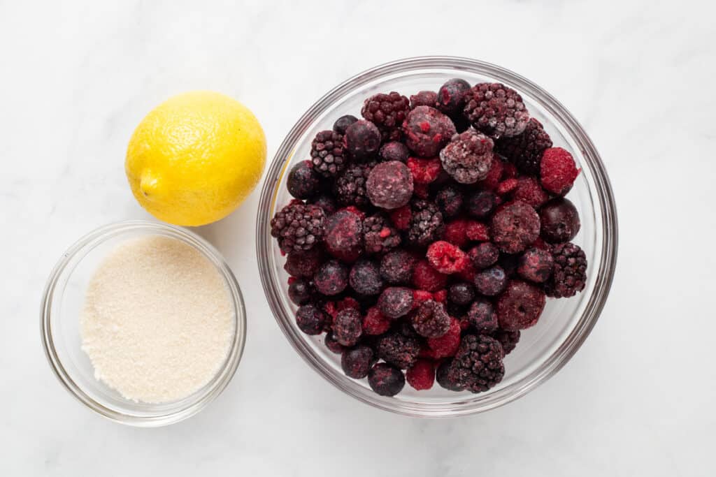 Berry Compote - Keeping the Peas
