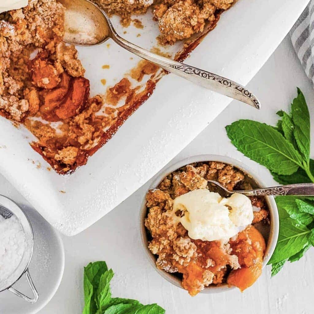 12 Vegan Peach Recipes to Sweeten Your Summer - Keeping the Peas