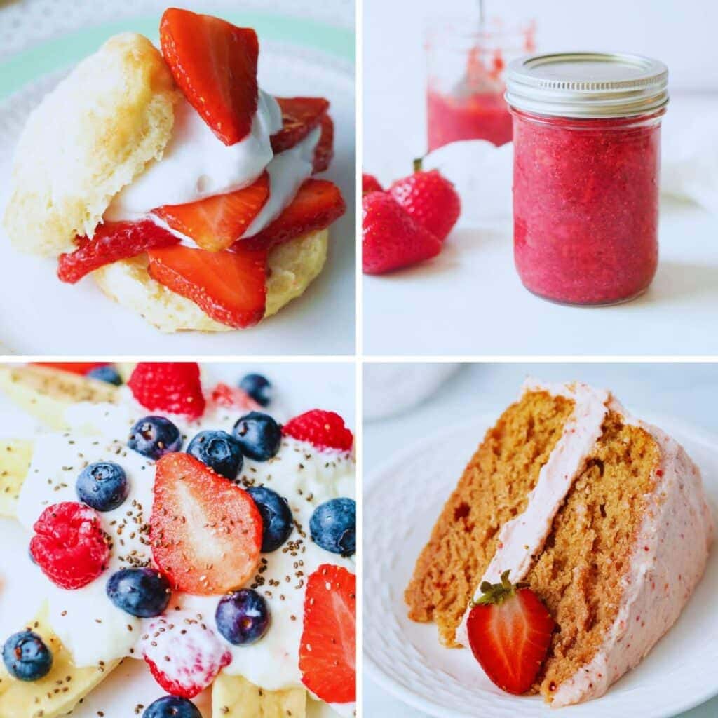 15 Vegan Strawberry Recipes to Sweeten Your Summer - Keeping the Peas